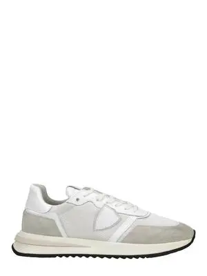 Philippe Model Calf Leather Sneakers - White