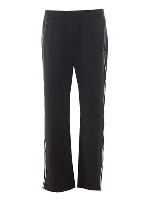 REPRESENT Logo-embroidered Track Pants - Black