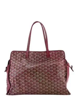 Goyard Hardy Pet Carrier Pm Tote Bag - Red