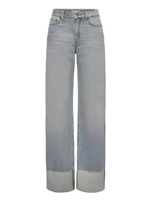 DRYKORN Medley 2 Faded Turn-up Jeans - Blue