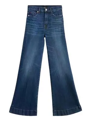 SEVEN Modern Dojo Wide-leg Jeans - Blue