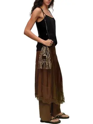 Bimba Y Lola Knotted Bucket Bag - Neutrals