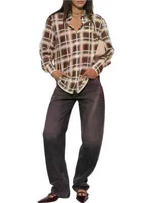 HAIKURE Bibi Faded-effect Jeans - Grey