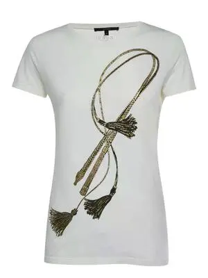 Gucci Printed Crewneck T-shirt - Neutrals