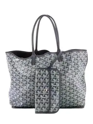 Goyard Anjou Reversible Coated Canvas Pm Tote Bag - Grey