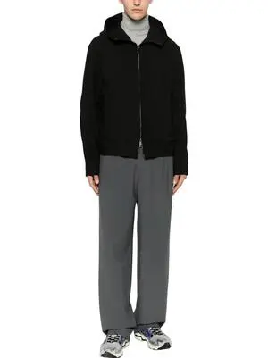 Emporio Armani Hooded Zipped Jacket - Silver