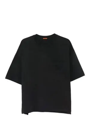 Barena Venezia Quadra Chest-pocket T-shirt - Black