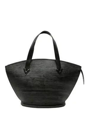 LOUIS VUITTON Louis Vuitton Epi Saint Jacques PM Handbag Black