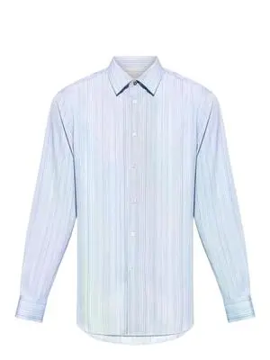 Paul Smith Vertical-stripe Shirt - Blue
