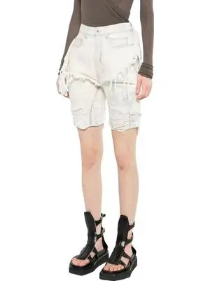 Rick Owens Slivered Shorts - Neutrals