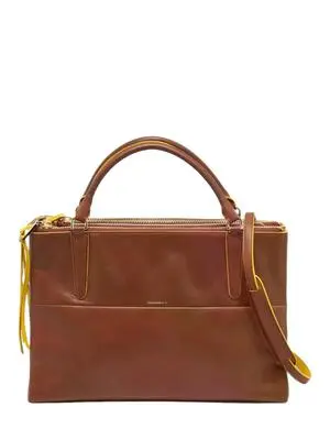 COACH Borough Leather Tote Bag - Brown