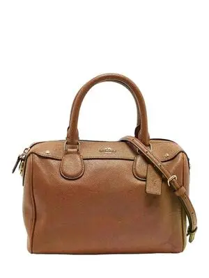 COACH VINTAGE Mini Bennett Satchel Bag - Brown