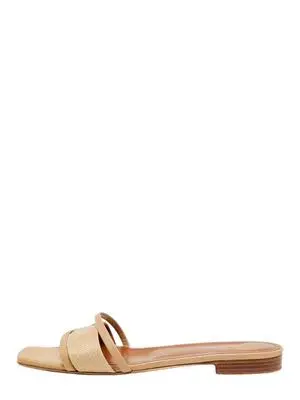 MALONE SOULIERS Beige Woven Strap Sandals - Neutrals
