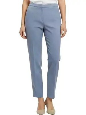 Valentino Garavani Wool Tailored Trousers - Blue