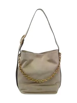 Michael Kors Nolita Suede Shoulder Bag - Neutrals
