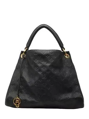 LOUIS VUITTON Monogram Empreinte Artsy Mm Hobo Bag - Blue