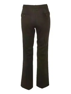 Dolce & Gabbana Pinstripe Straight-leg Trousers - Black