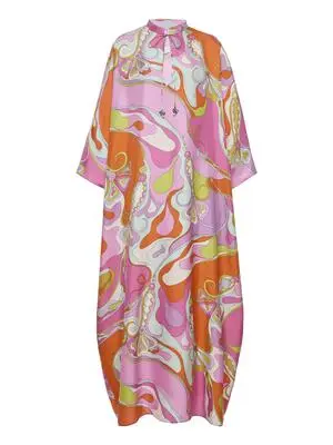 Emilio Pucci Silk Twill Caftan - Print