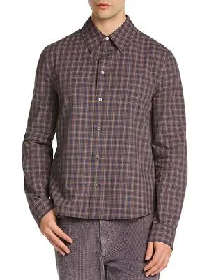 Marni Long Sleeve Woven Shirt - Blue Ice