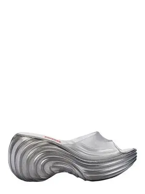 Melissa Diesel Platform Sandals - Transparent
