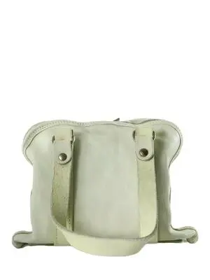 Guidi Guidi Zip-Fastening Leather Clutch Bag Neutrals