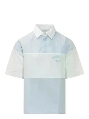 Givenchy Logo-embroidered Cotton Polo Shirt - Blue