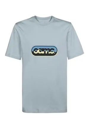 OAMC Logo-printed Crewneck T-shirt - Gray