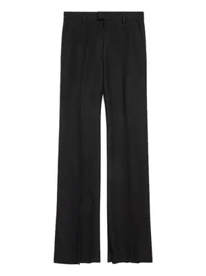 Balenciaga Flared Trousers - Black