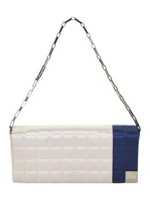 Chanel Satin Chocolate Bar Shoulder Bag - Multi
