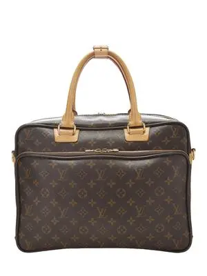 LOUIS VUITTON Monogram Icare Briefcase - Brown