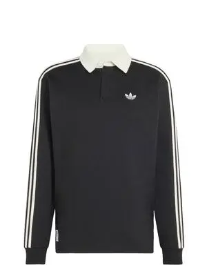 Adidas X Beckenbauer Long Sleeve Polo Shirt - Black