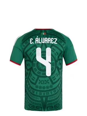 Adidas Mexico 26 Home Julian Alvarez Jersey - Bold Green