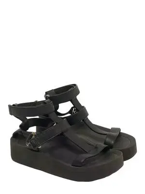 Hermès Enid Ankle Strap Sandals - Black
