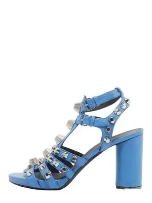 Balenciaga Arena Studded Gladiator Sandals - Blue