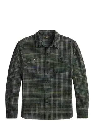 Ralph Lauren Checked Long-sleeved Shirt - Blue
