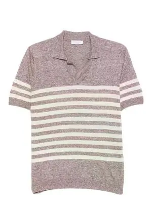 GRAN SASSO Striped T-shirt - Red