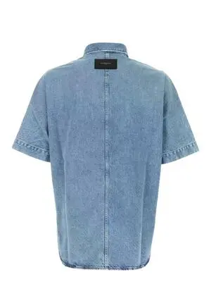 Givenchy Short-sleeve Denim Shirt - Blue