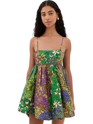 ALEMAIS Marnie Mini Dress With Floral Print And Cut-out Detail - Multi