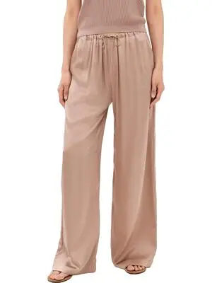 SABLYN Sablyn Silk Gemma Pull-On Straight Leg Pants