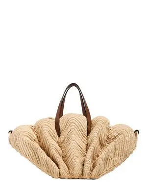 Poolside The Sanibel Raffia Tote - Natural