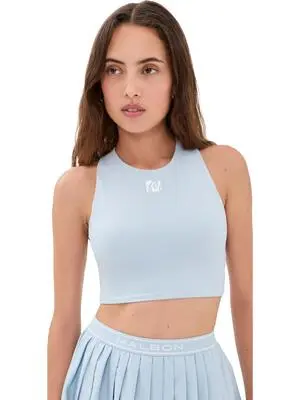 MALBON Crossback Bra Top - Subdued Blue