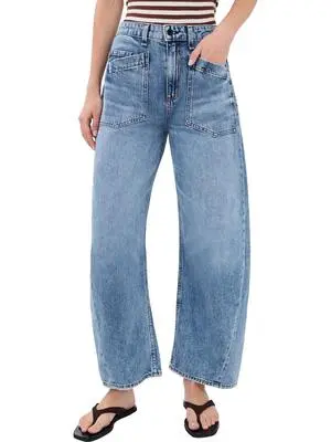 ASKK NY Twisted Barrel Jeans - Oasis