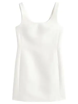 COS COS Sculpted Textured Mini Dress