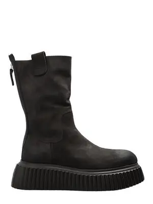 Agl Milagros Platform Ankle Boots - Brown