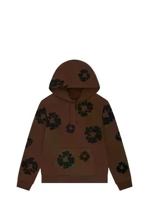 DENIM TEARS Wreath Hoodie - Brown