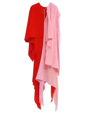JW Anderson Asymmetric Silk Dress - Red