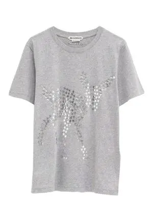 JW Anderson Star Motif T-shirt - Grey