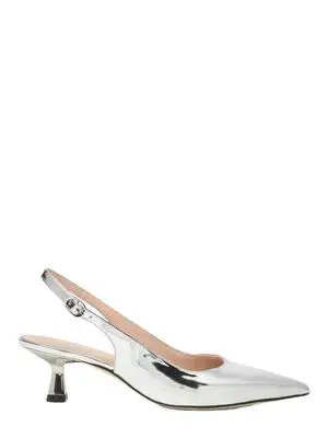 STUART WEITZMAN Sculpt Pointed-toe Pumps - Silver