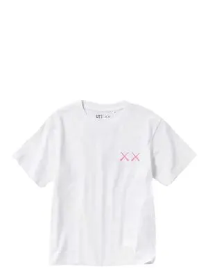 KAWS X Uniqlo Graphic-print T-shirt - White
