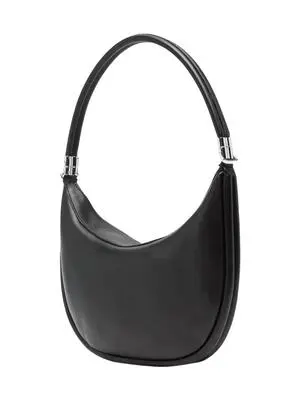 VIC MATIE Crescent Shoulder Bag - Black